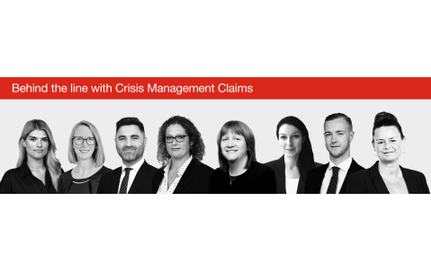 Behind the line with Crisis Management Claims
